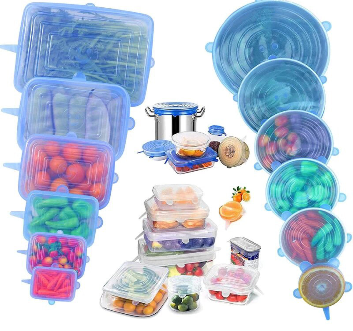 Tapas elásticas SpillSafe™ — Compras 🇪🇨